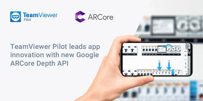 TeamViewer Pilot app now integrated with Google’s ARCore Depth API for ...