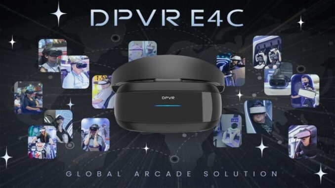 DPVR announces new E4C headset aimed at VR arcade operators