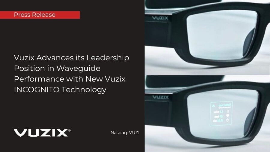 Vuzix announces new ‘INCOGNITO’ technology