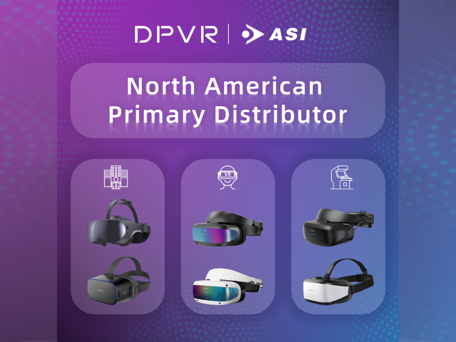 DPVR announces VR headset distribution partnership with ASI Corp.