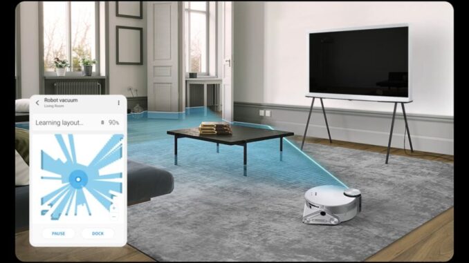 Samsung robot vacuums can create 3D spatial maps of a user’s home