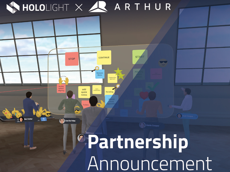 Hololight & Arthur Partner to Enhance Enterprise XR Collaboration