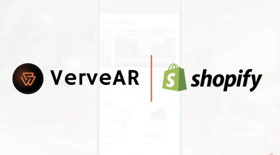 VerveAR Launches 3D, AR, & Virtual Try-On Shopify Integration
